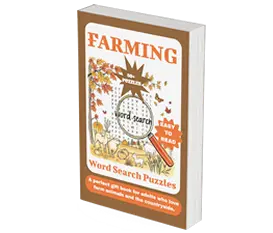 Farming Word Search Puzzle Book | 55 Fun Farm-Themed Puzzles